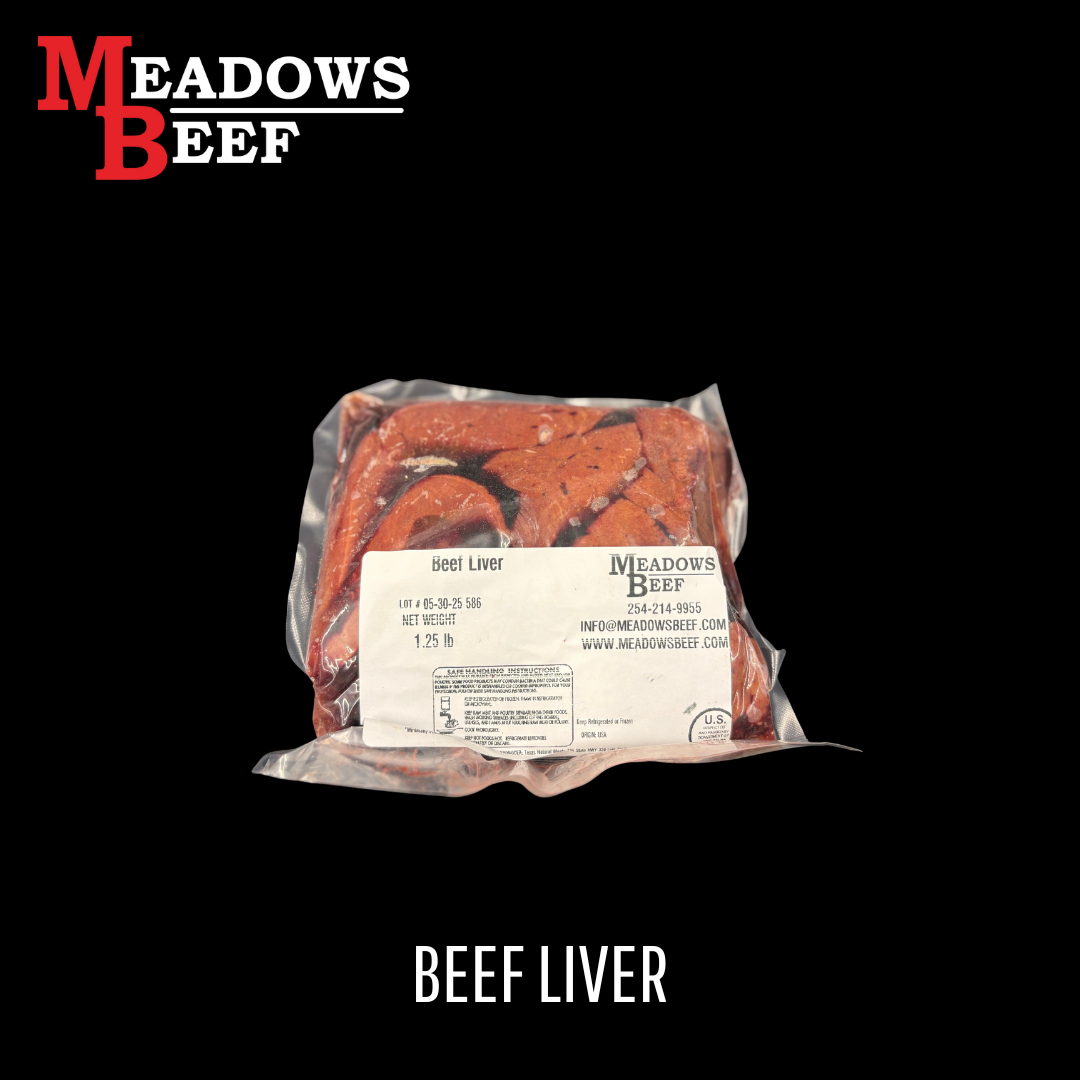 Grass-Fed Beef Liver – Nutrient-Dense Organ Meat | Meadows Beef
