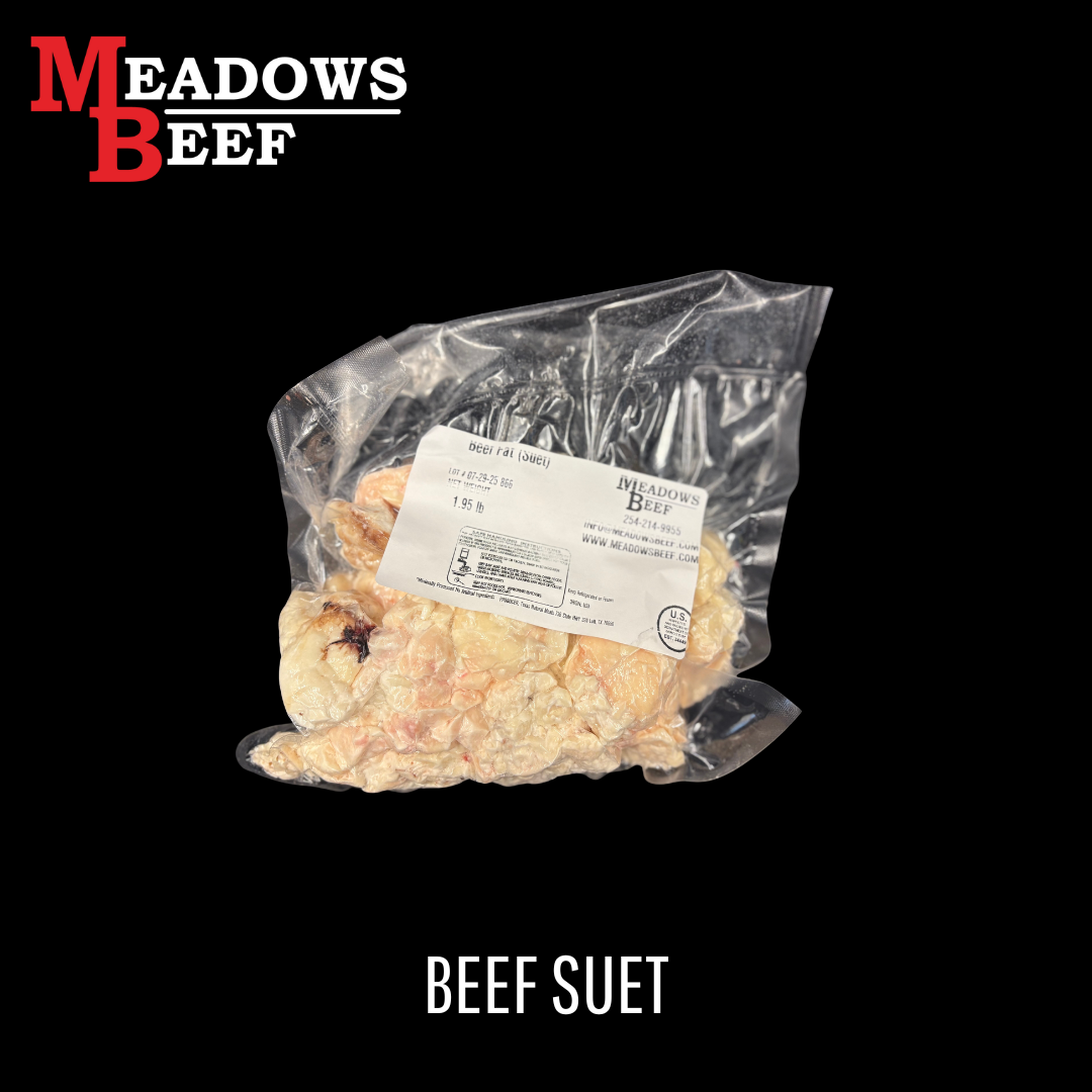Grass-Fed Beef Suet – Traditional Cooking & Baking | Meadows Beef