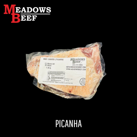 Grass-Fed Picanha – Brazilian Sirloin Cap Single Pack | Meadows Beef